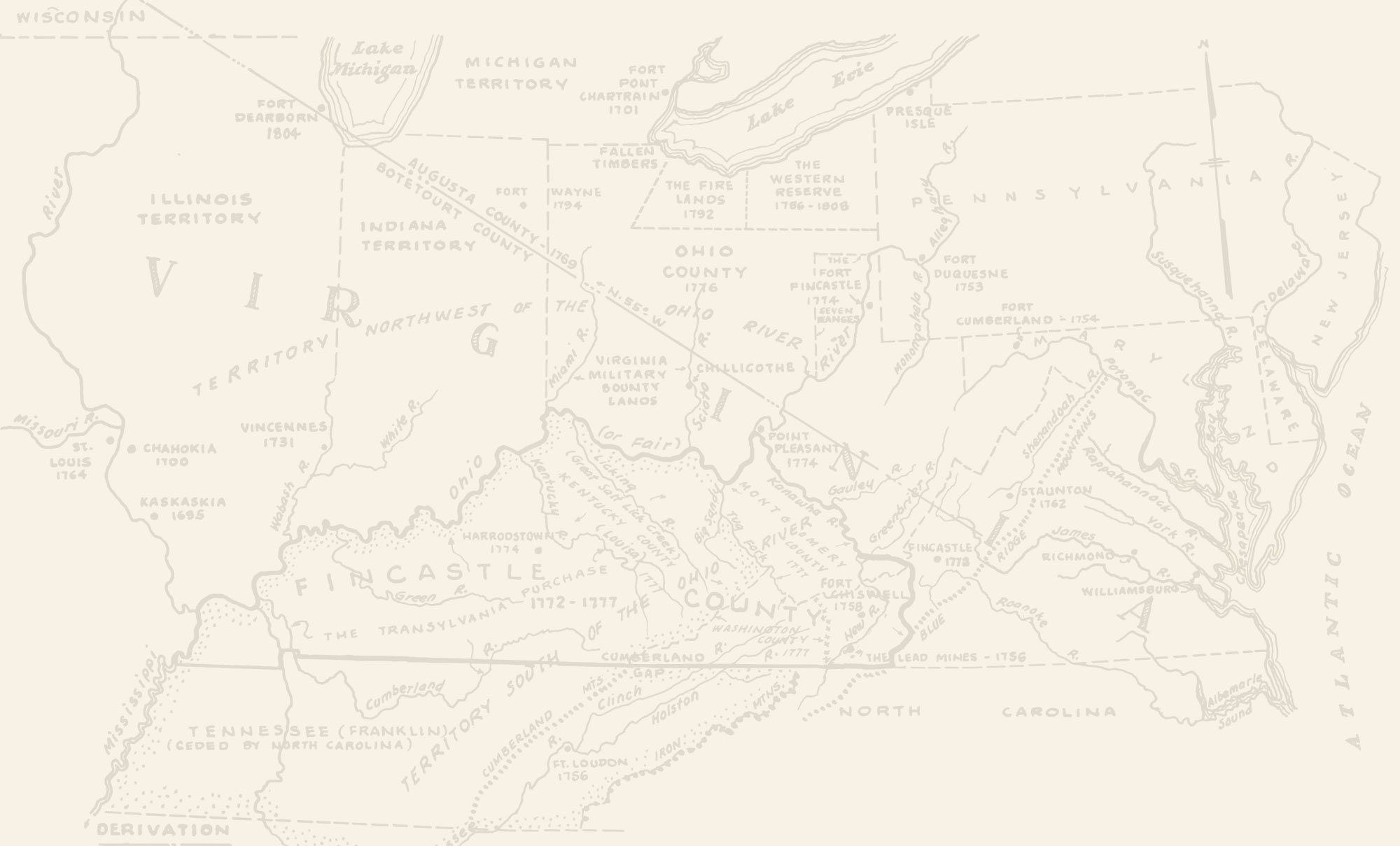 Fincastle-County-background-map | Historical Society of Western Virginia